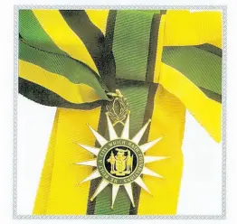 ORDER OF NATIONAL HERO - PressReader