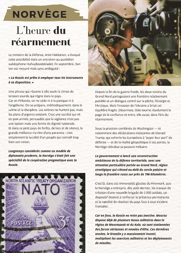 L’heure du réarmement - PressReader