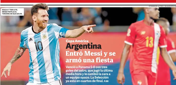 Argentina Entró Messi y se armó una fiesta - PressReader