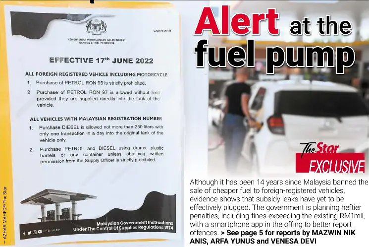 Alert at the fuel pump - PressReader