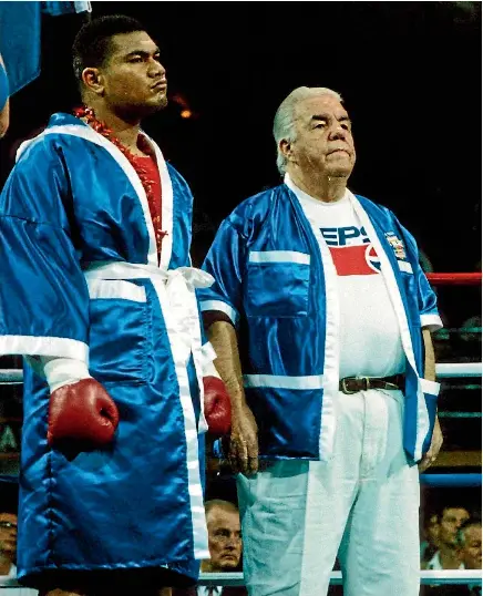 Boxing promoter, trainer and all-round cornerman - PressReader