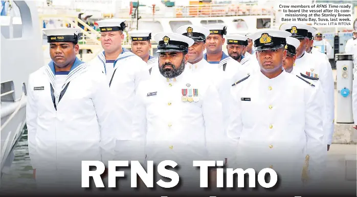 RFNS Timo commission­ed - PressReader