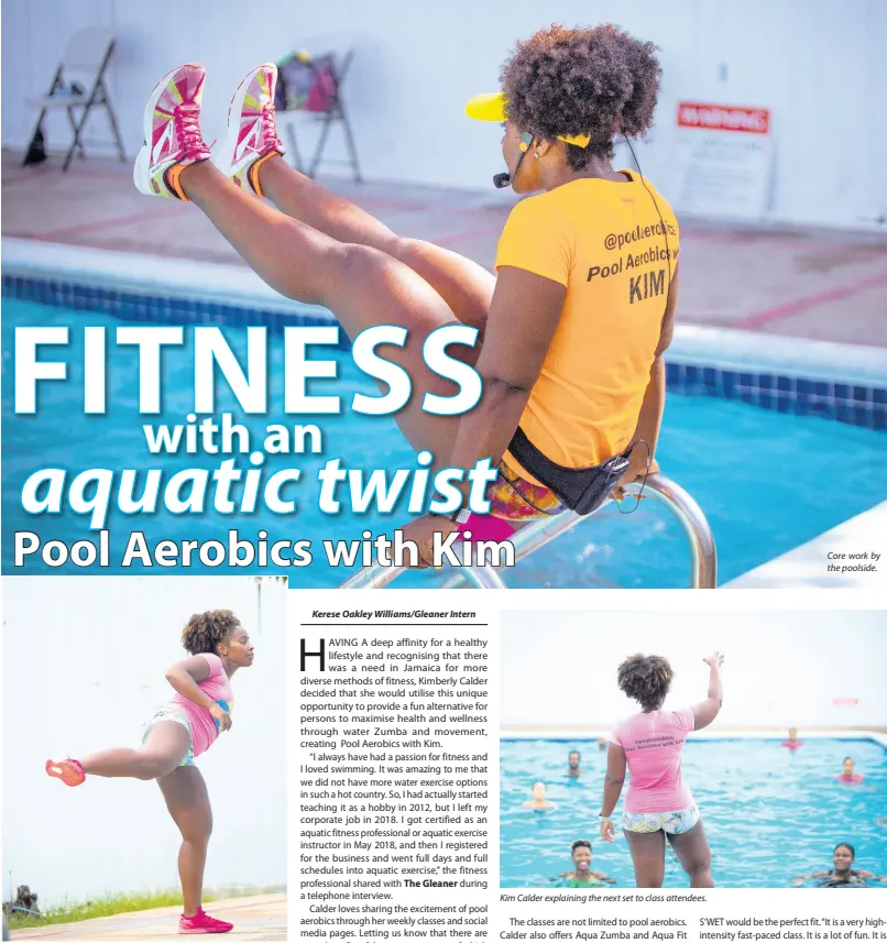 FITNESS with an aquatic twist Pool Aerobics with Kim - PressReader