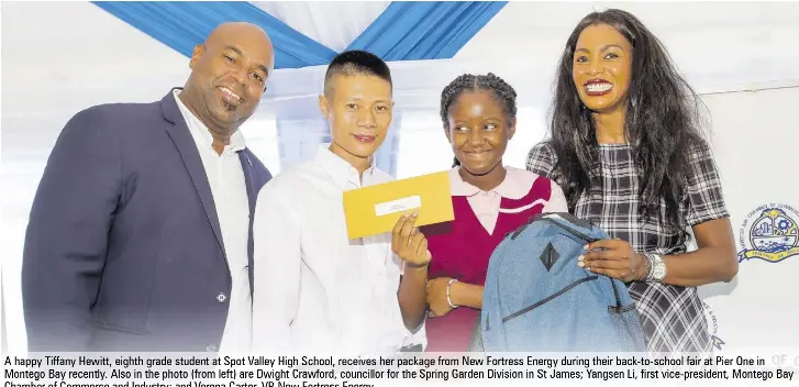 2,000 get back-to-school support from New Fortress Energy Foundation ...