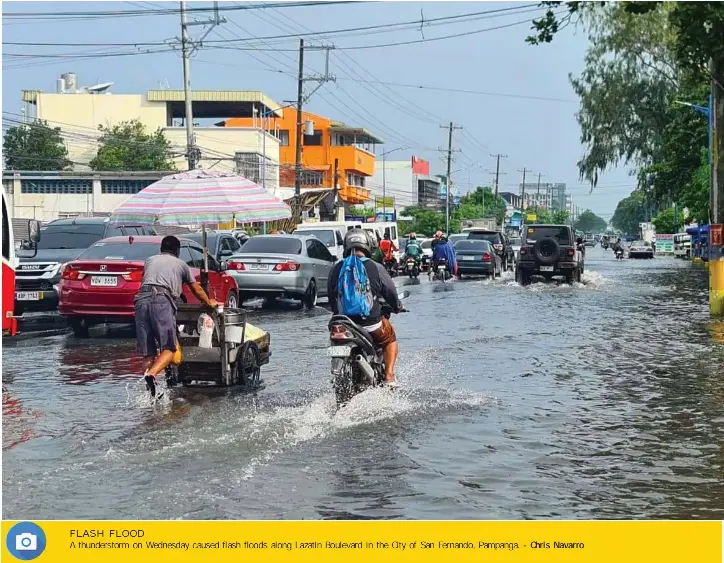 PAMPANGA PDRRMC PREPARES EQUIPMENT, GOODS READY FOR 2 STORMS - PressReader