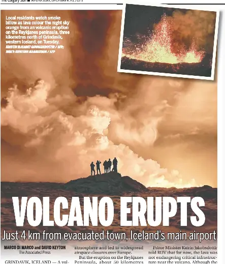 VOLCANO ERUPTS - PressReader