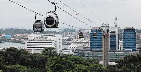 SkyOrb cabins mark another world first for Singapore Cable Car ...