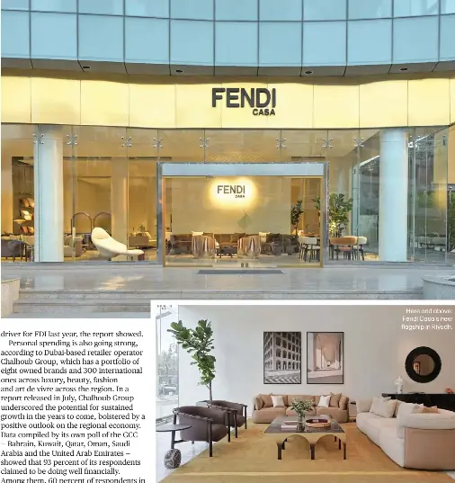 Fendi Casa Opens First Saudi Arabia Flagship - PressReader