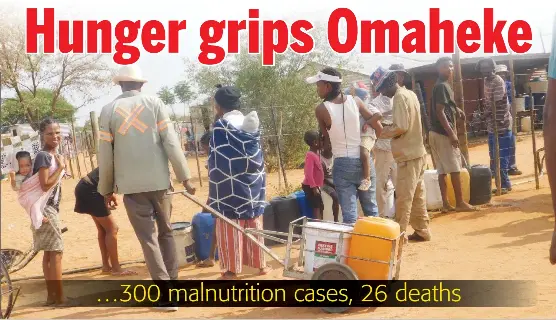 Hunger grips Omaheke - PressReader