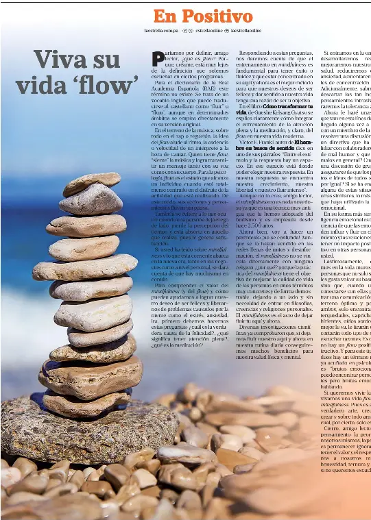 Viva su vida ‘flow’ - PressReader
