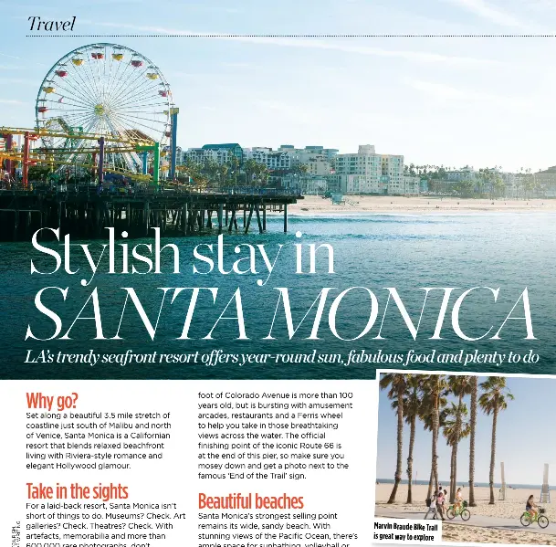 Stylish stay in SANTA MONICA - PressReader