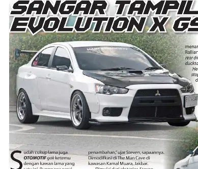 SANGAR TAMPILAN EVOLUTION X GSR - PressReader