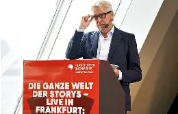 Frankfurte­r Buchmesse mit neuen Formaten und Gästen - PressReader