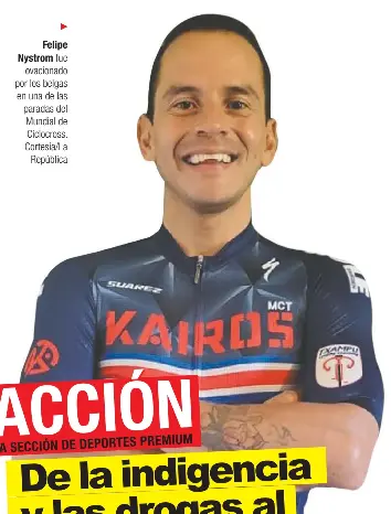 De la indigencia y las drogas al Mundial de Ciclocross - PressReader