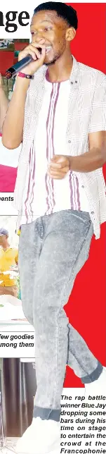 Blue Jay wins Rap battle for Bushfire stage - PressReader