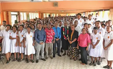 Don’t kerekere, Assistant minister tells Labasa Sangam College ...