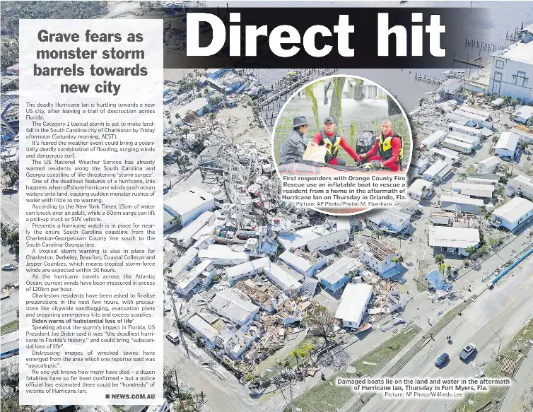 Hurricane Ian sweeps away homes, memories on barrier islands - PressReader