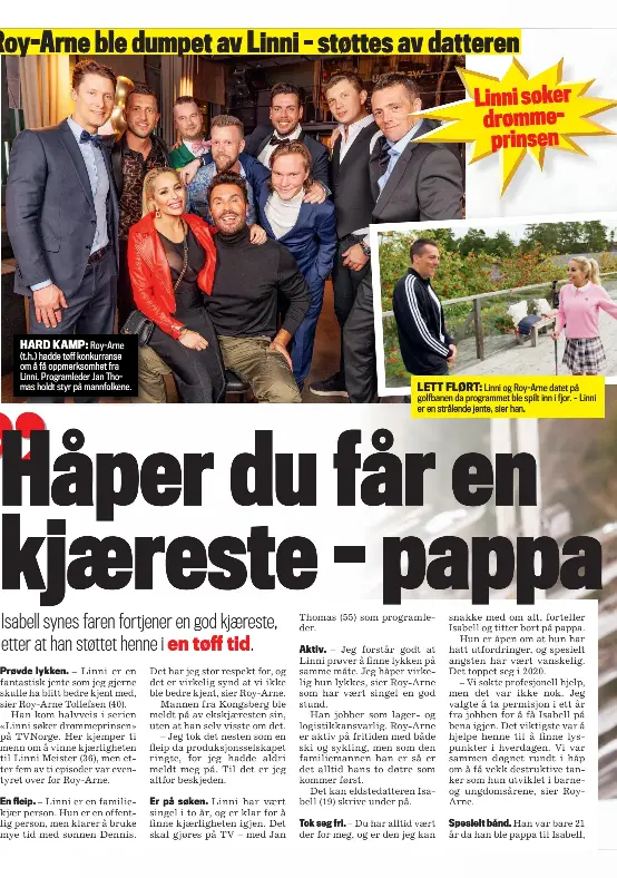 Håper du får en kjaereste – pappa - PressReader