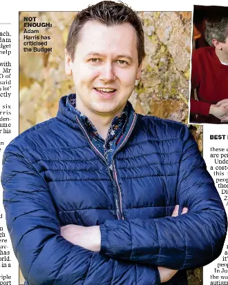 Adam Harris: This Budget didn’t do a lot for autism - PressReader