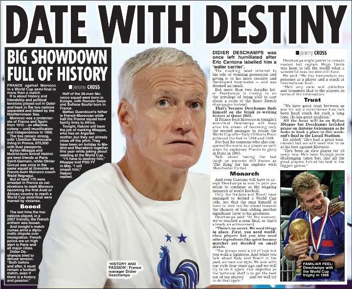 DATE WITH DESTINY BIG SHOWDOWN FULL OF HISTORY - PressReader