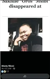 Monty lies: ‘Oros’ was not murdered - PressReader