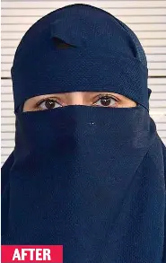 Terror mum complains police mugshot showed her face ...so they took one in a niqab - PressReader