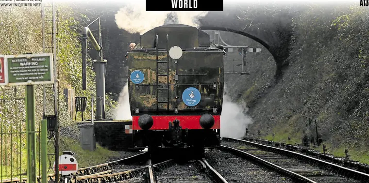 WWII steam train ‘Canadian Pacific’ returns to the rails in England - PressReader