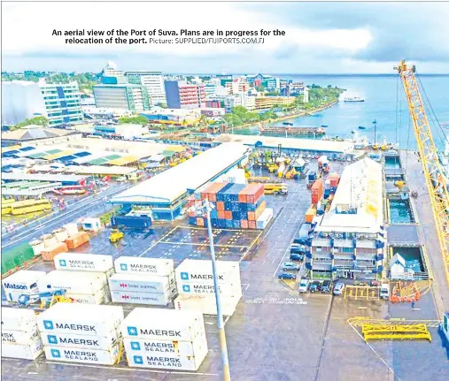 Relocation of Suva port on agenda Suva port on agenda - PressReader