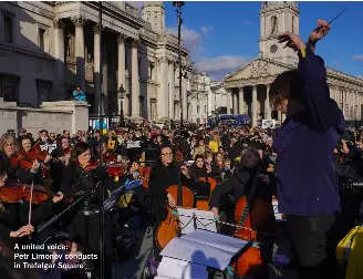 Orchestral musicians join forces in support of Ukraine - PressReader