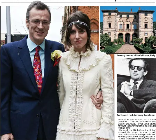 Lord Lambton, his £12m legacy and a family torn apart - PressReader