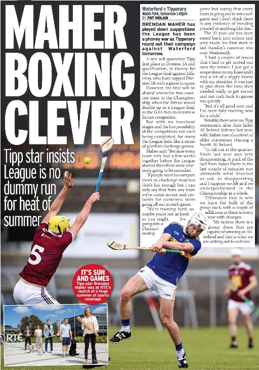 MAHER BOXING CLEVER - PressReader