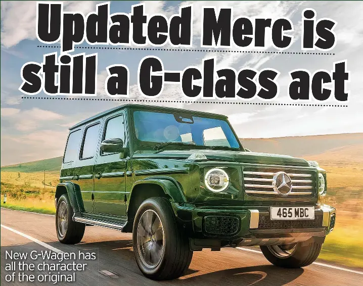 Updated Merc is still a G-class act - PressReader