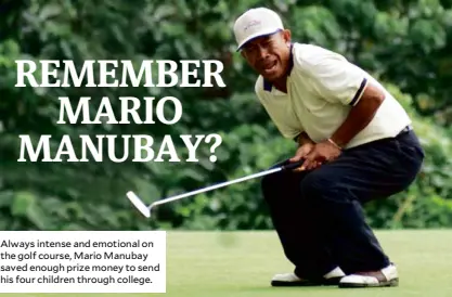 REMEMBER MARIO MANUBAY? - PressReader