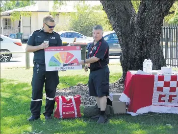 CFA volunteers inform residents - PressReader