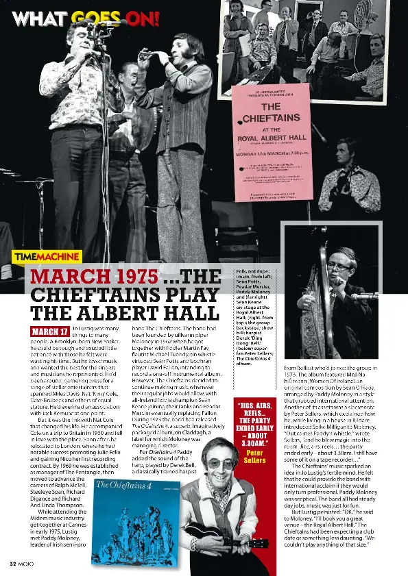 MARCH 1975 ...THE CHIEFTAINS PLAY THE ALBERT HALL - PressReader