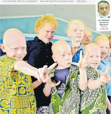 ‘Shortage of 700 albinism cases dermatolog­ists’ in Fiji - PressReader