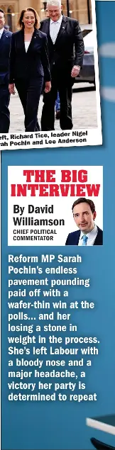 THE BIG INTERVIEW I may have the smallest majority in Commons ...but we rattled Labour by taking ...