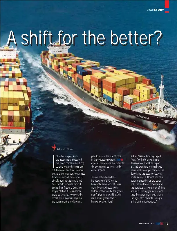 DPD to CFS: A shift for the better? - PressReader