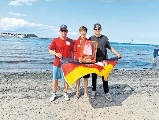 Herforder Segler ist jetzt auch Deutscher Meister - PressReader