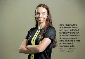 Barry selected for women’s Phoenix - PressReader