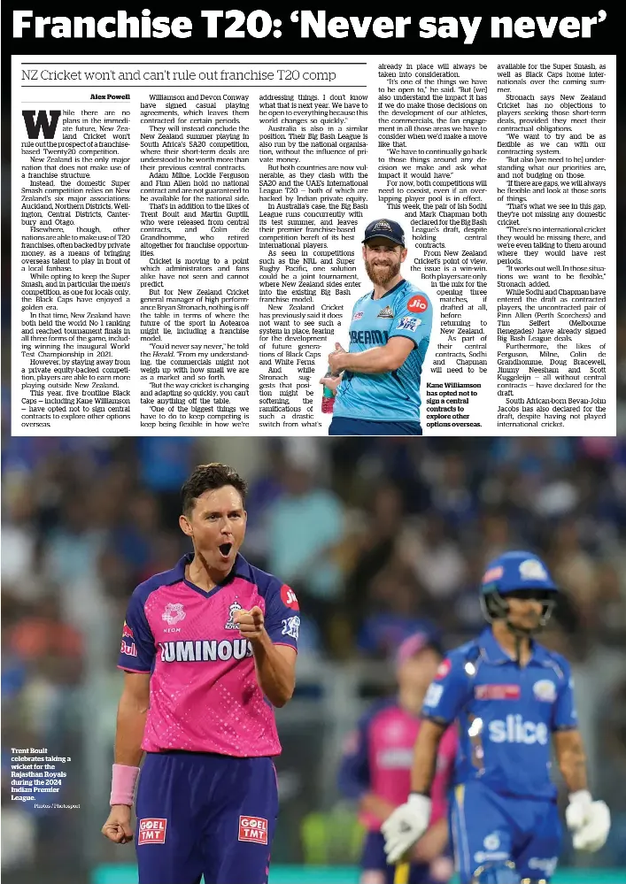 Franchise T20: ‘Never say never’ - PressReader