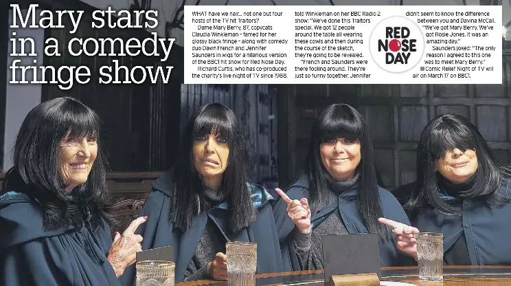 Mary stars in a comedy fringe show - PressReader