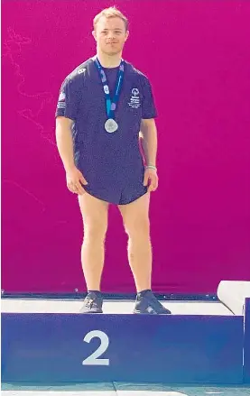 Jamie achieves, competes on world stage - PressReader