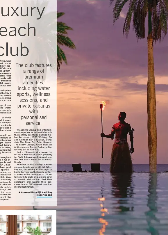 A luxury beach club - PressReader