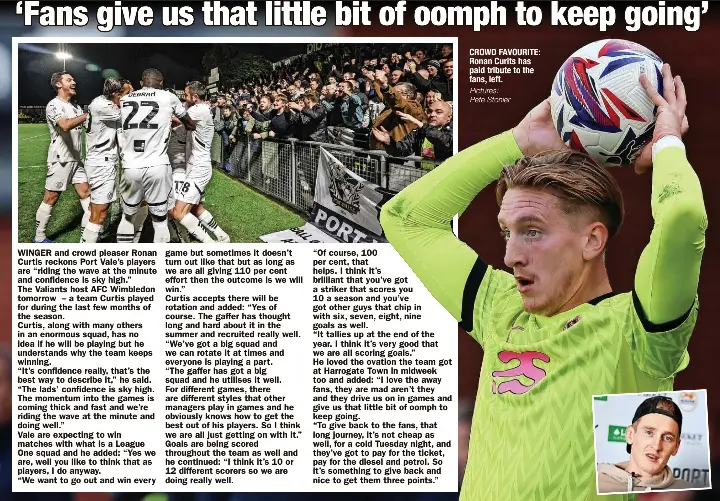 ‘FANS GIVE US THAT LITTLE BIT OF OOMPH TO KEEP GOING’ - PressReader