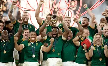 South Africa triumphs in Rugby World Cup final - PressReader