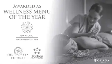 Okada Manila Spa Wins Again at 2025 APSWC Awards - PressReader