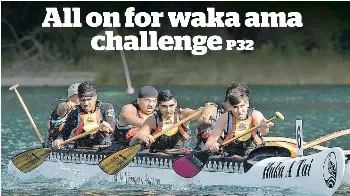 All on for waka ama challenge - PressReader
