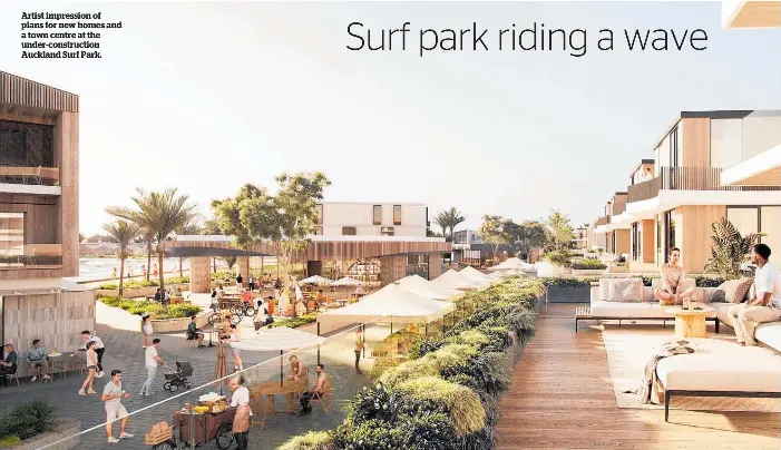 Surf park riding a wave - PressReader