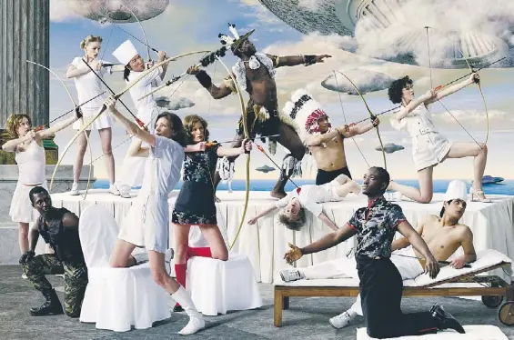 La imponente narrativa visual del grupo AES+F - PressReader